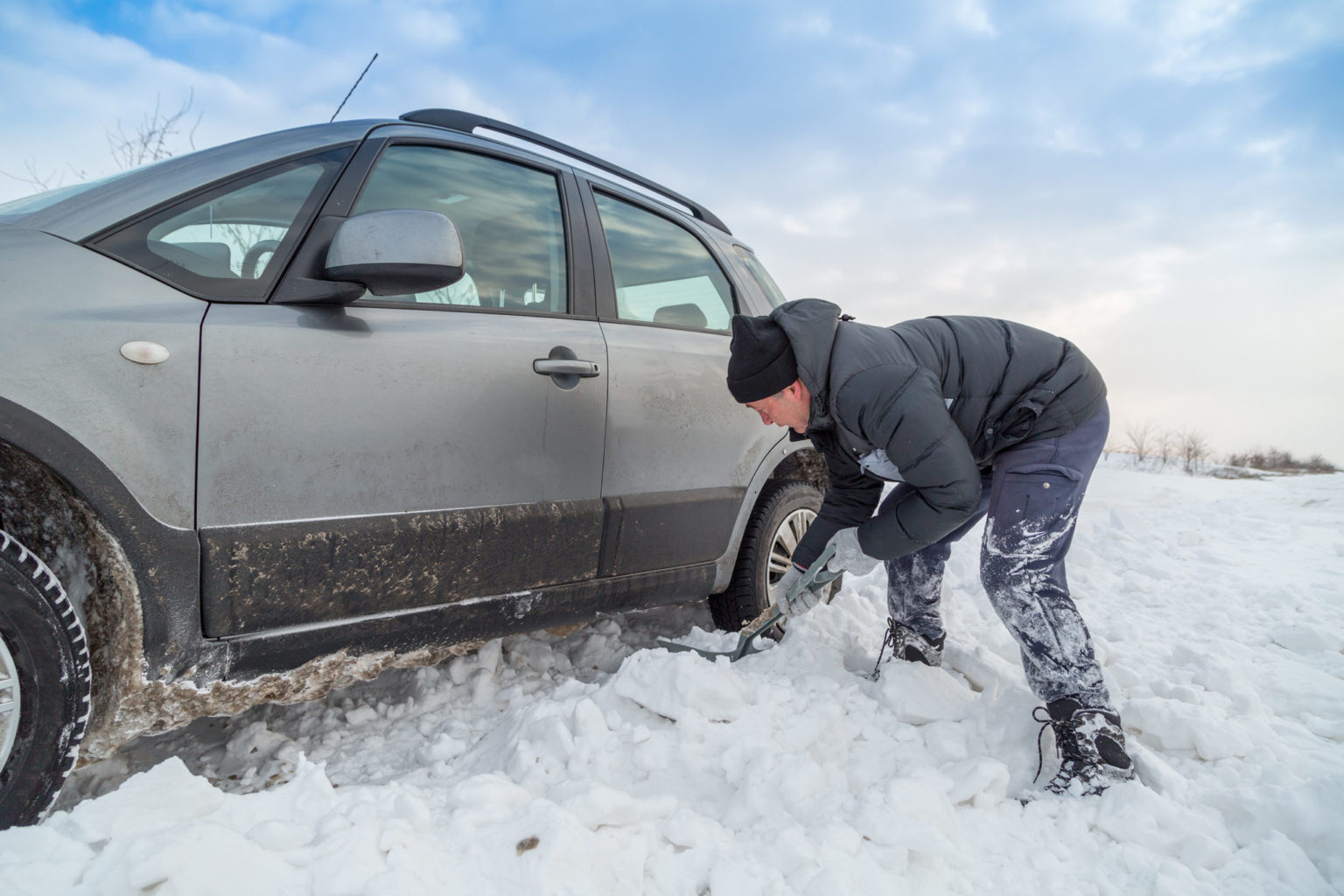 Car Stuck in Snow? Here’s What To Do | Schaefer Autobody