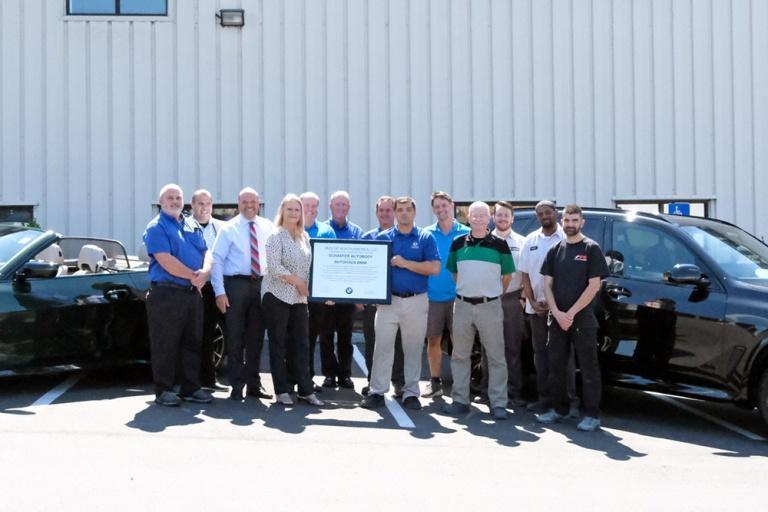 Maplewood Shop is Now BMW Certified | Schaefer Autobody